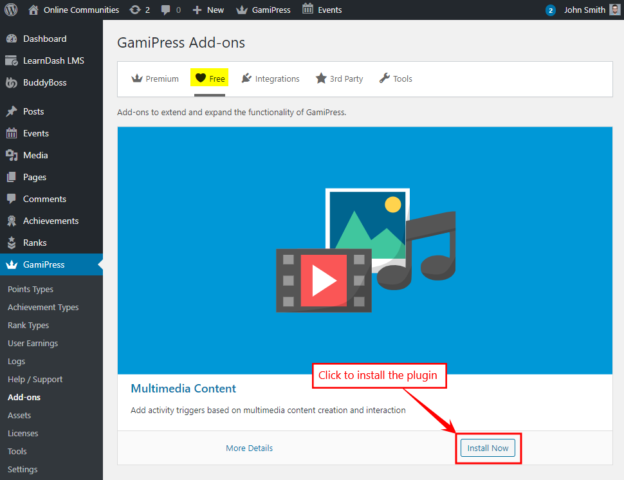 GamiPress Add-ons - Knowledge Base | BuddyBoss Resources