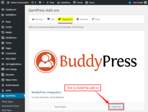 GamiPress + BuddyPress Integration - Knowledge Base | BuddyBoss Resources