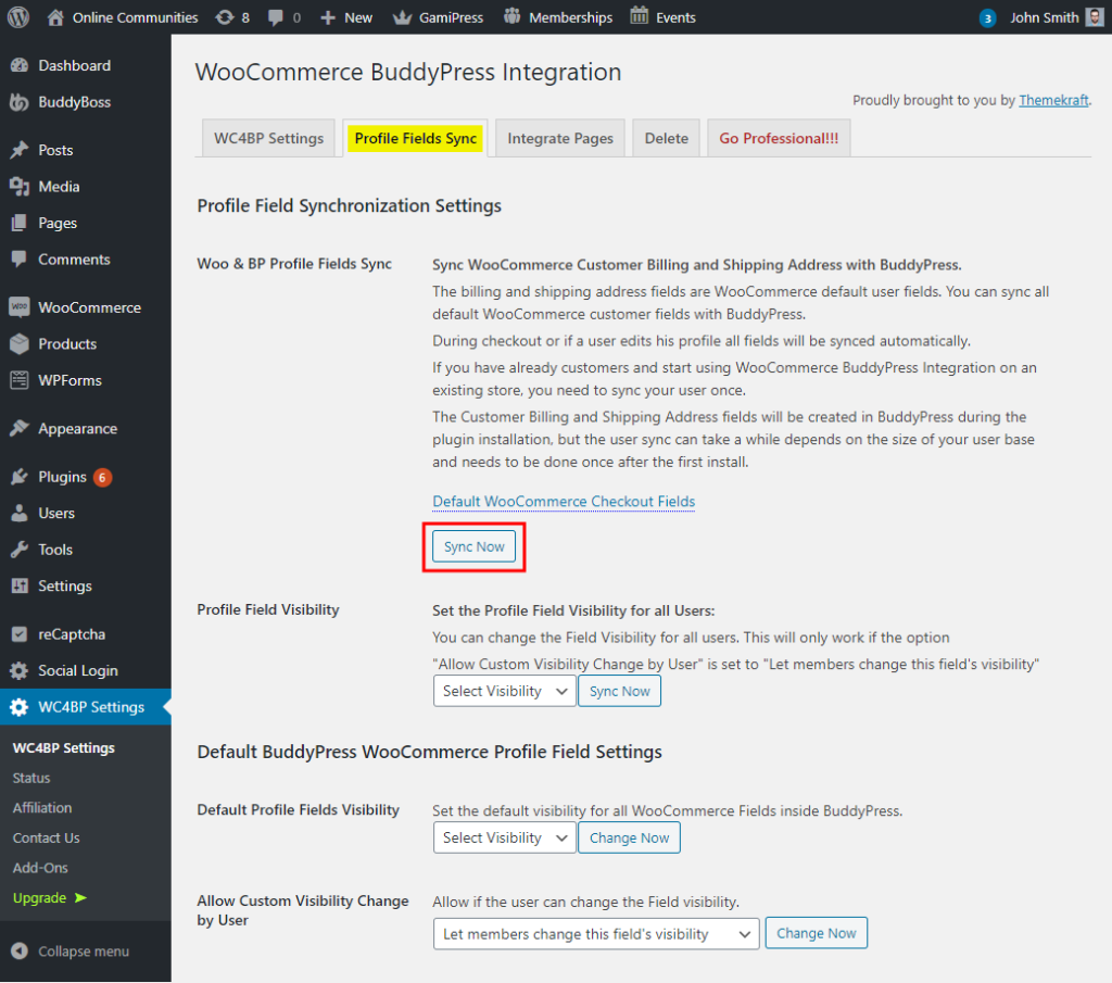 WooCommerce BuddyPress Integration - Knowledge Base | BuddyBoss Resources