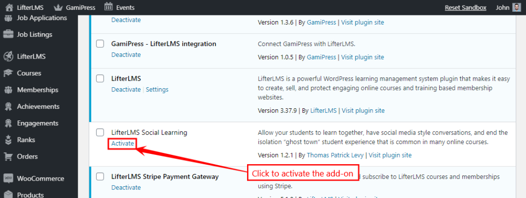 LifterLMS Add-ons - Knowledge Base | BuddyBoss Resources
