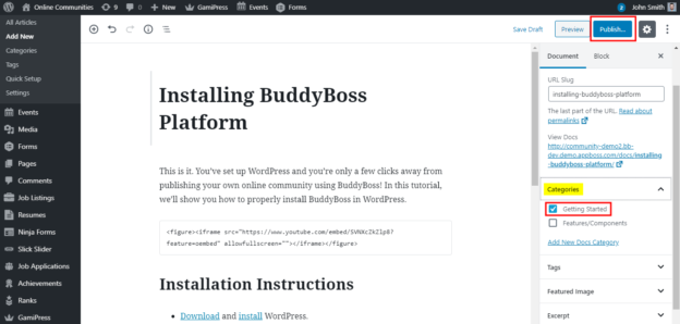 BetterDocs - Knowledge Base | BuddyBoss Resources