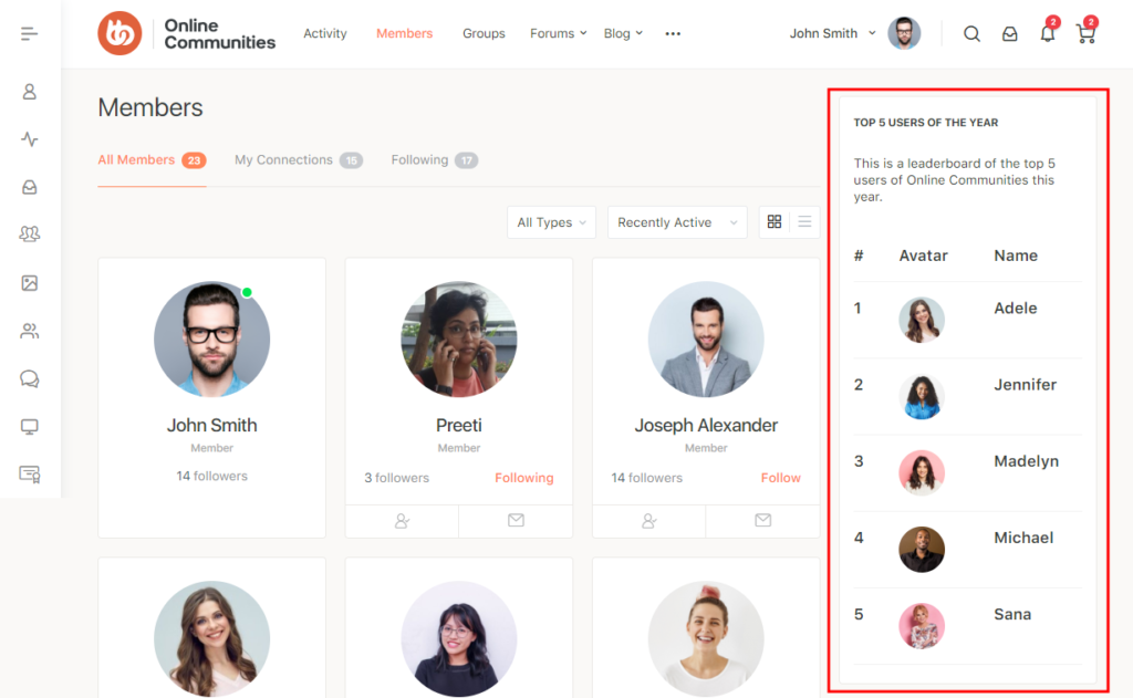 GamiPress Leaderboards - Knowledge Base | BuddyBoss Resources
