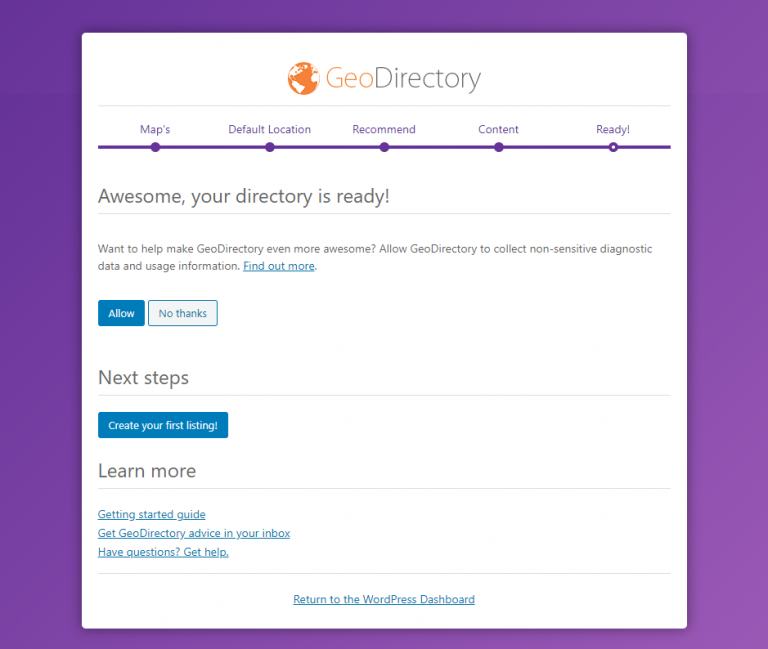GeoDirectory - Knowledge Base | BuddyBoss Resources