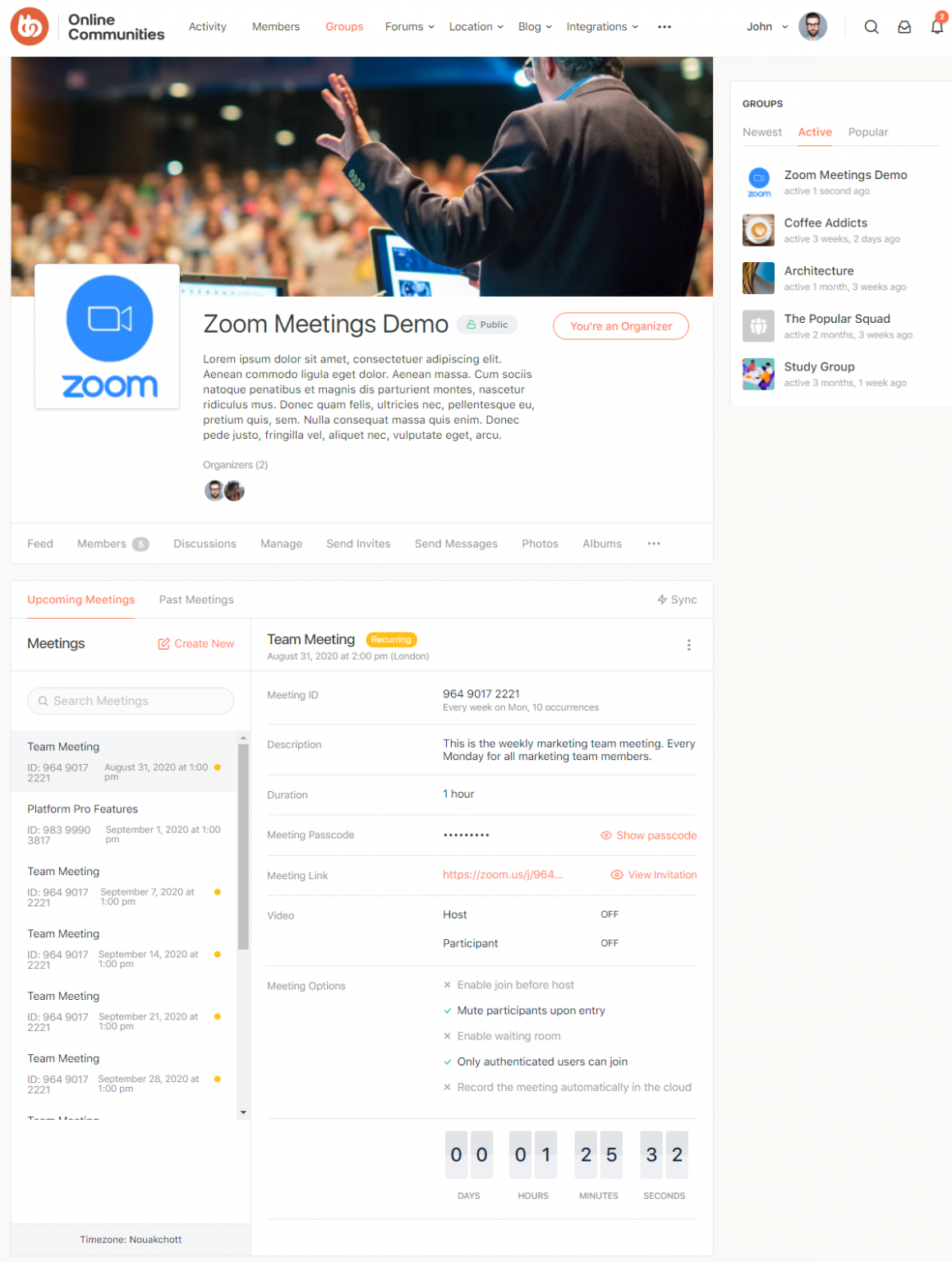 Connecting a Zoom Account to a Social Group - Knowledge Base ...