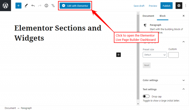 Elementor Sections and Widgets - Knowledge Base | BuddyBoss Resources