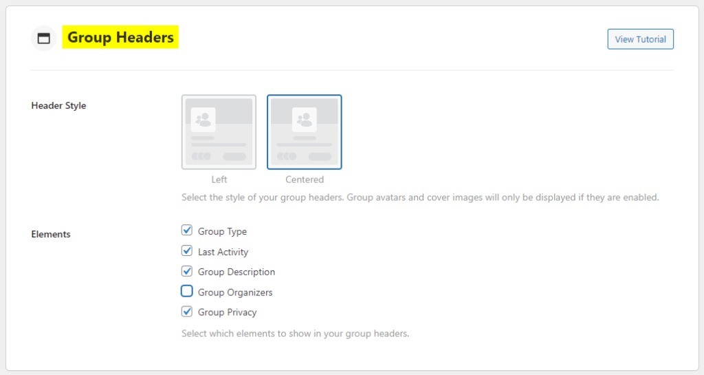 Group Headers - Knowledge Base | BuddyBoss Resources