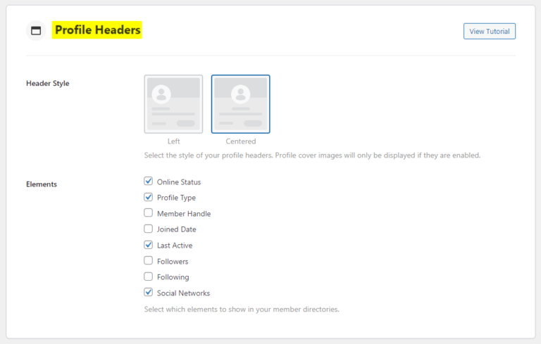 Profile Headers - Knowledge Base | BuddyBoss Resources