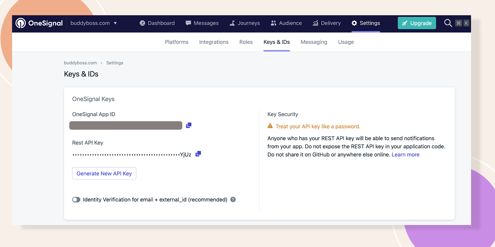 OneSignal - Knowledge Base | BuddyBoss Resources