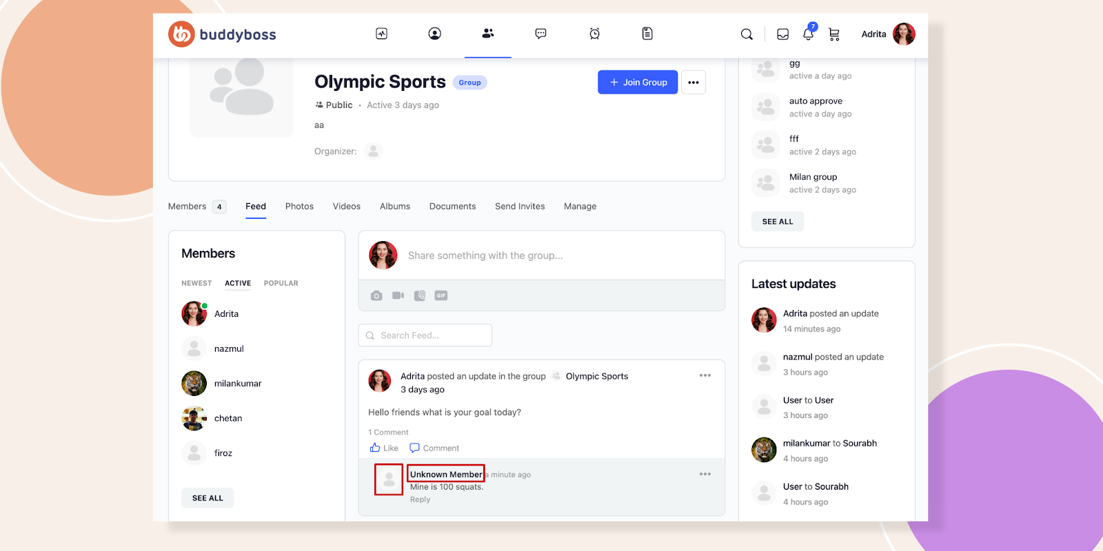 Activity Post - Knowledge Base | BuddyBoss Resources