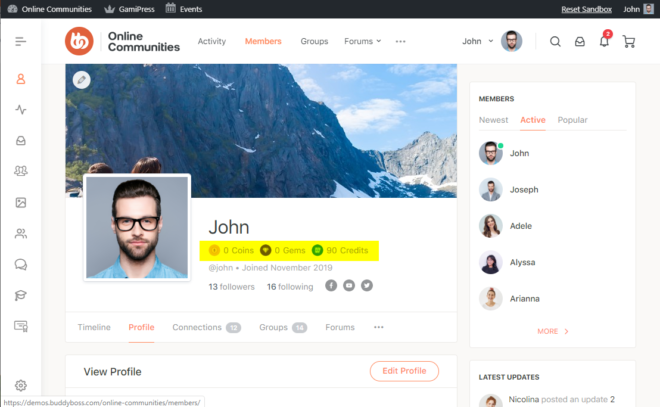 GamiPress | BuddyBoss