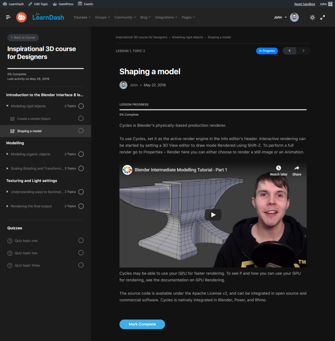 LearnDash LMS | BuddyBoss