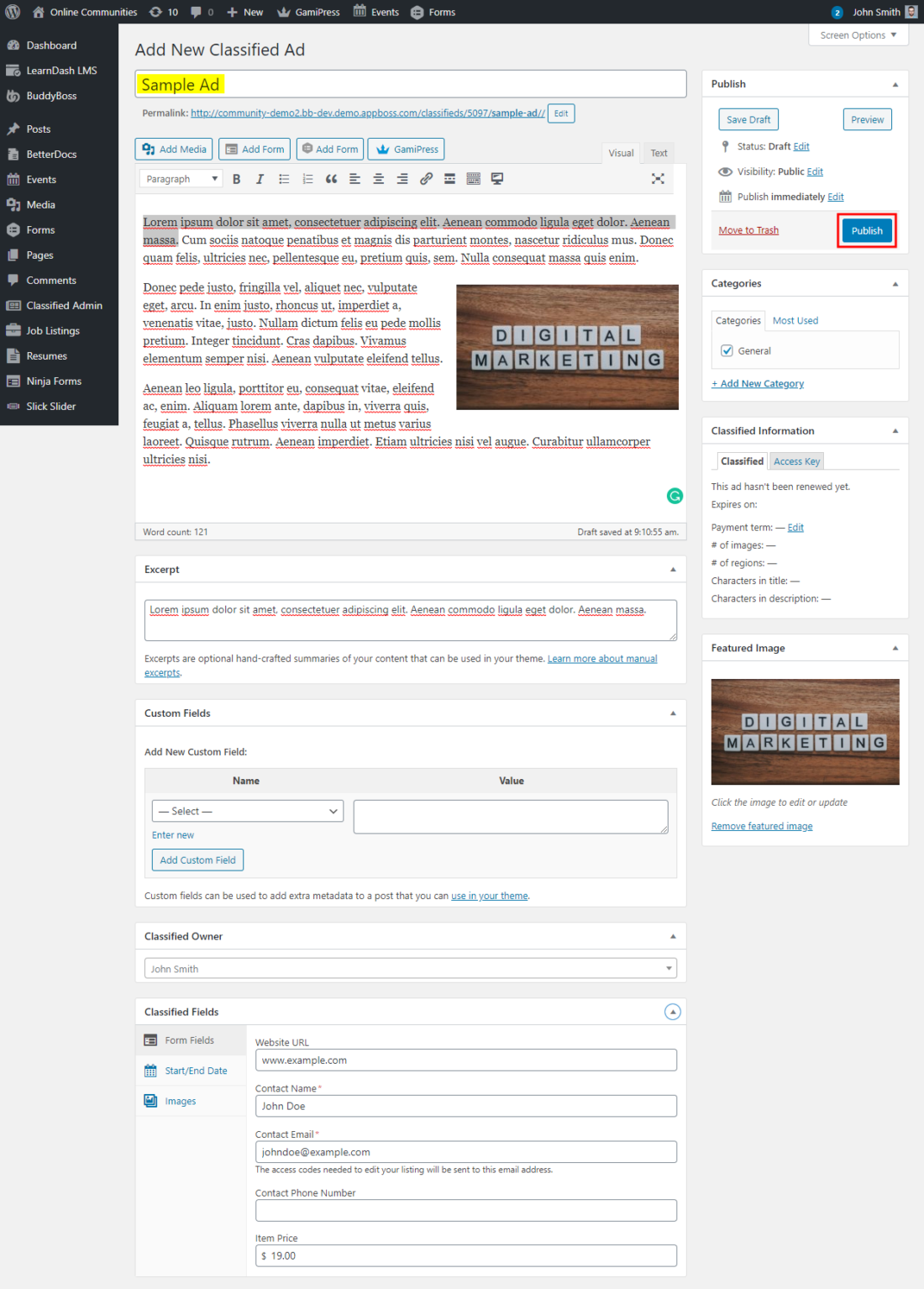 AWP Classifieds | BuddyBoss