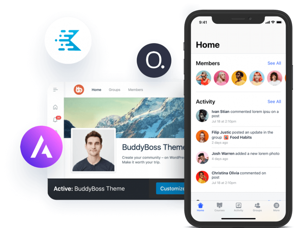 Mobile App for Memberships • BuddyBoss