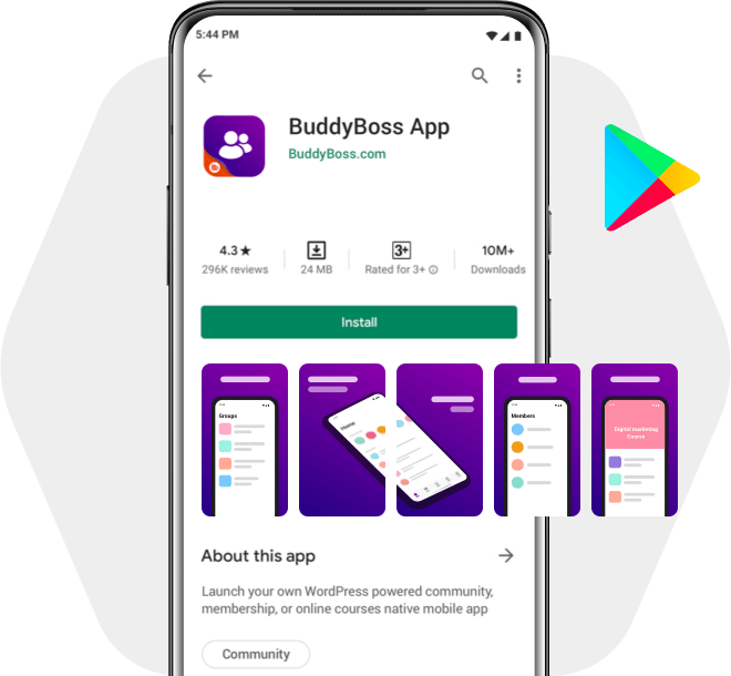 Mobile App for Memberships • BuddyBoss