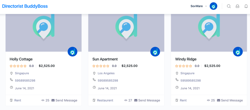 Directorist | BuddyBoss