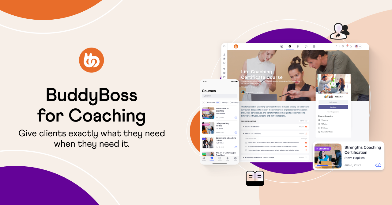Grow your coaching business on the #1 all-in-one platform | BuddyBoss