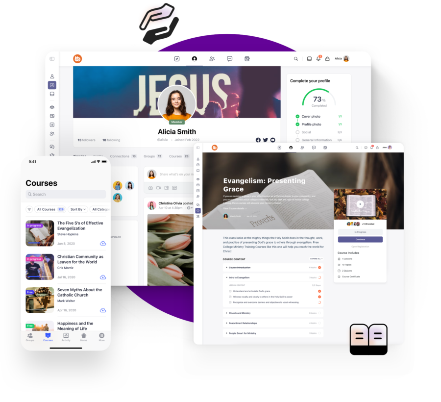Extend your faith community to web and mobile | BuddyBoss