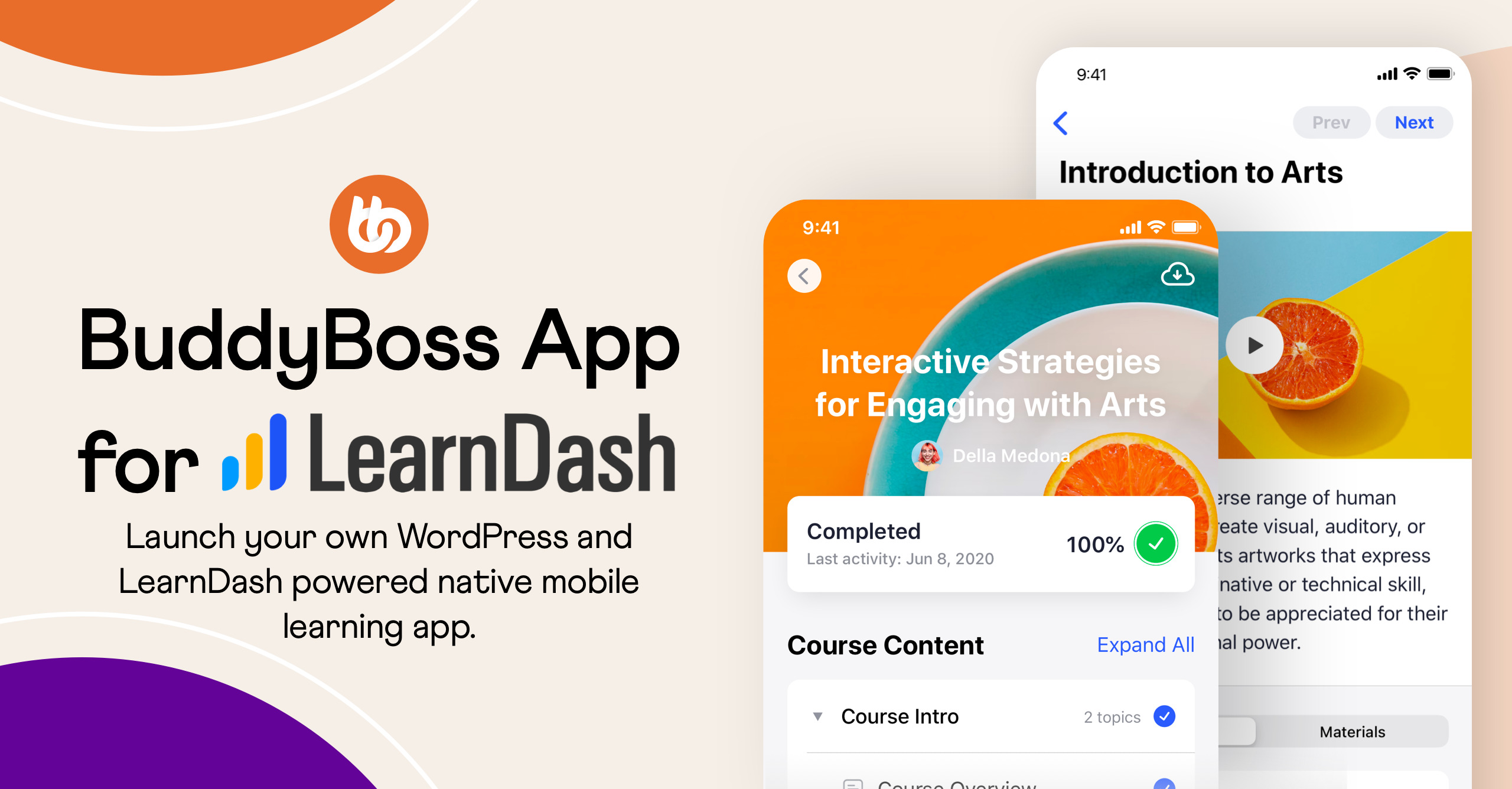 Mobile App for LearnDash • BuddyBoss