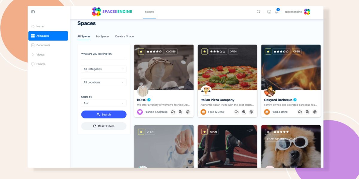 Spaces Engine | BuddyBoss