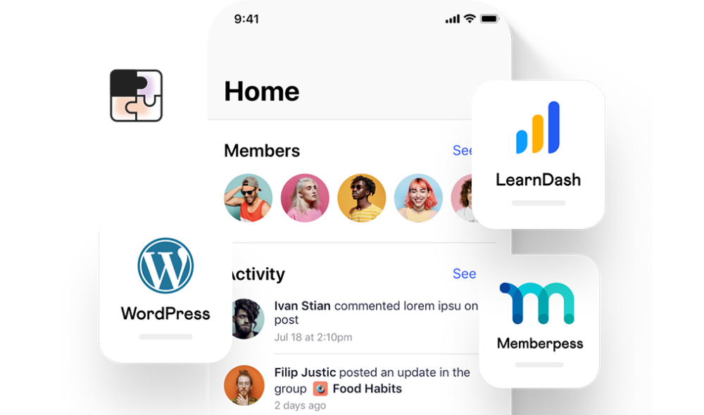 Create mobile apps for your course or community. | BuddyBoss